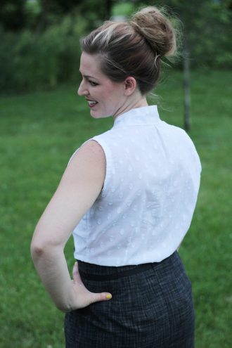 Zamora Blouse Goes Sleeveless | Itch to Stitch