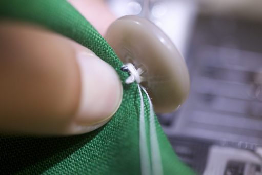 How to Sew a Button by Machine | Itch to Stitch