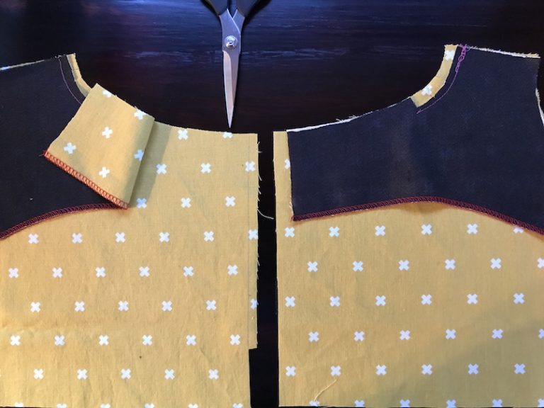 How to Install a Lapped Zipper with Facings | Itch to Stitch