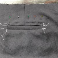 Strong and Beautiful Back Welt Pocket Tutorial | Itch to Stitch