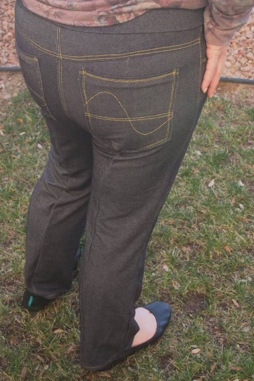 New Pattern: Mountain View Pull-on Jeans | Itch to Stitch
