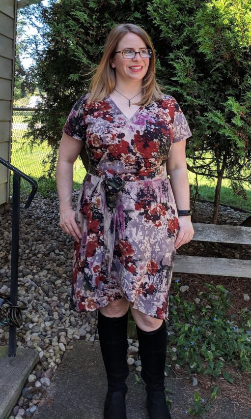 New Sewing Pattern: Petaluma Faux Wrap Dress | Itch to Stitch