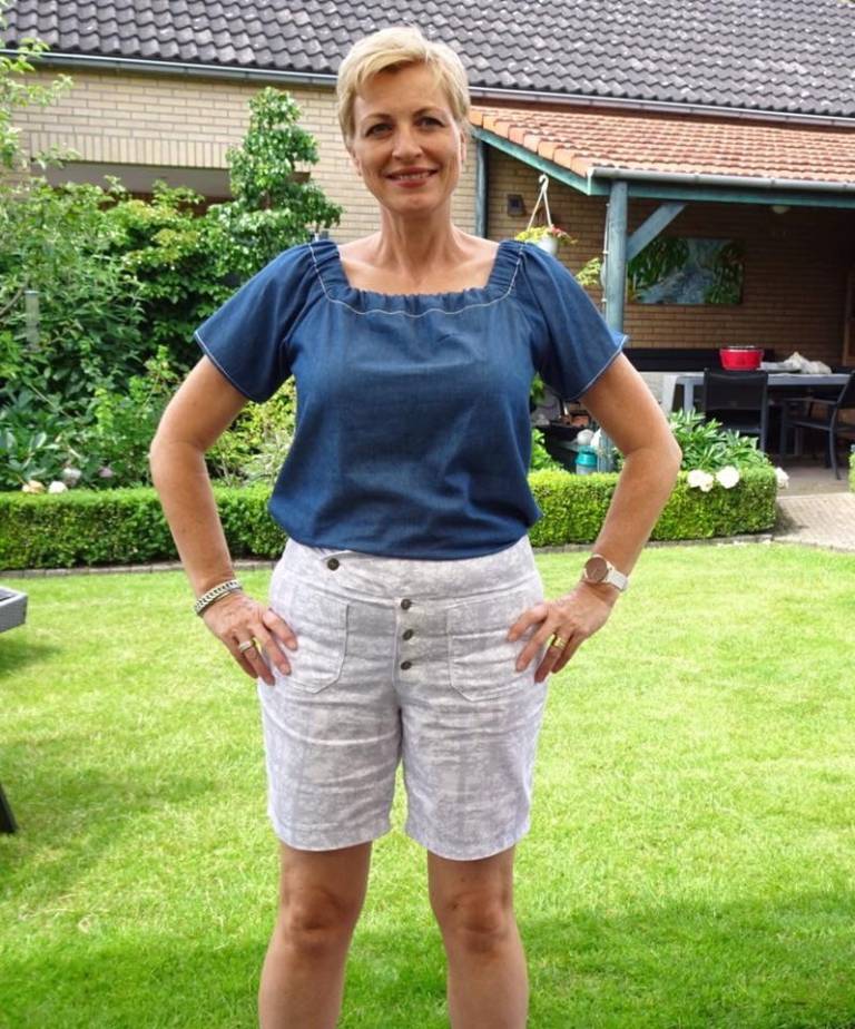 New Pattern: Hermosa Shorts | Itch to Stitch