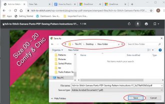 How to buy, download, print & assemble PDF Patterns—Part 3—Download ...