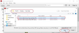 How to buy, download, print & assemble PDF Patterns—Part 4—Print at ...
