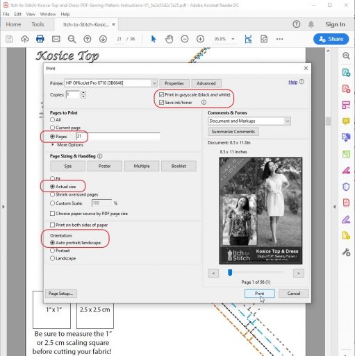 How to buy, download, print & assemble PDF Patterns—Part 4—Print at ...