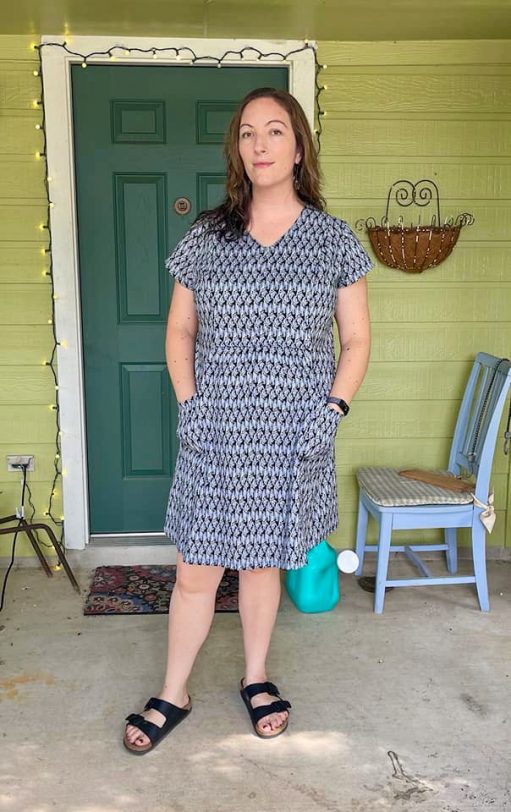 Expanded Sizes: Celeste Dress | Itch to Stitch
