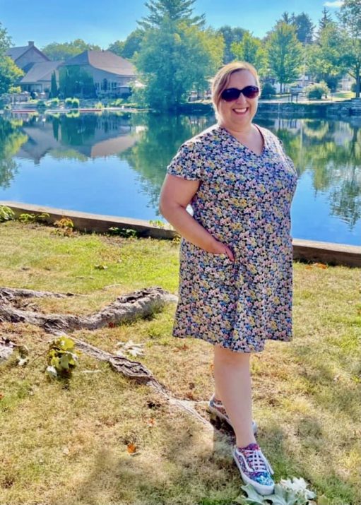 Expanded Sizes: Celeste Dress | Itch to Stitch