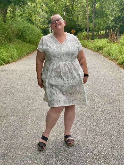 Expanded Sizes: Celeste Dress | Itch to Stitch