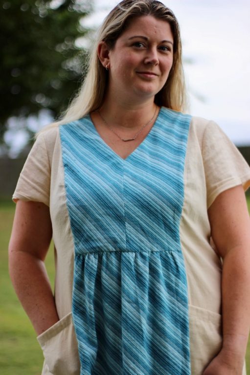 Expanded Sizes: Celeste Dress | Itch to Stitch