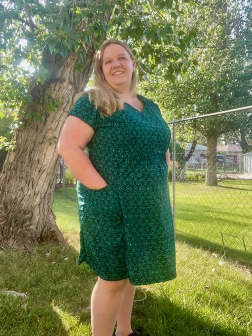 Expanded Sizes: Celeste Dress | Itch to Stitch
